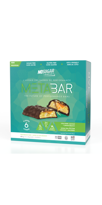 Buy No Sugar Company Meta Bar Chocolate Caramel Peanut at Well.ca ...