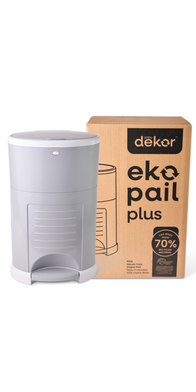 Buy Dekor Eko Plus Diaper Pail Gray at Well.ca | Free Shipping $35+ in ...