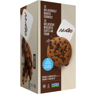 Buy NuGo Double Chocolate Protein Cookie at Well.ca | Free Shipping $35 ...