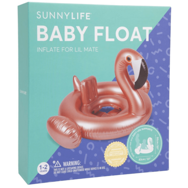 Buy SUNNYLiFE Baby Float Rose Gold Flamingo at Well.ca | Free Shipping ...