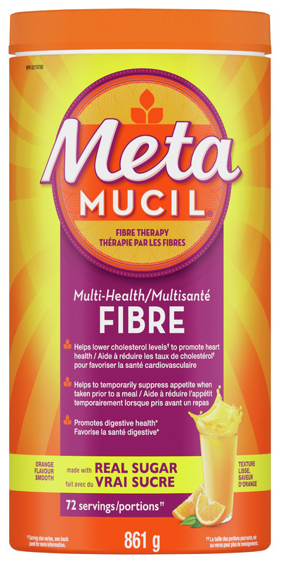 Buy Metamucil Fibre Therapy Mult-Health Fibre Orange at Well.ca | Free ...