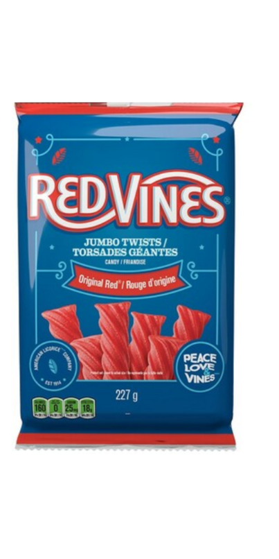 Buy Red Vines Jumbo Red Licorice at Well.ca | Free Shipping $35+ in Canada