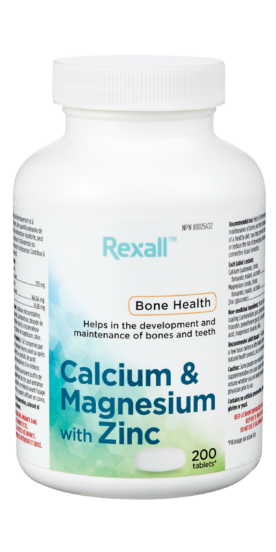 Buy Rexall Calcium & Magnesium with Zinc at Well.ca | Free Shipping $35 ...