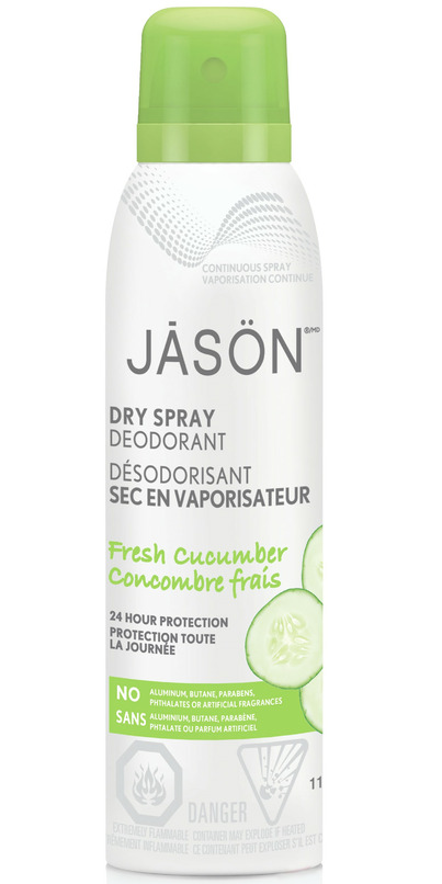 Buy Jason Dry Spray Deodorant Fresh Cucumber at Well.ca | Free Shipping ...
