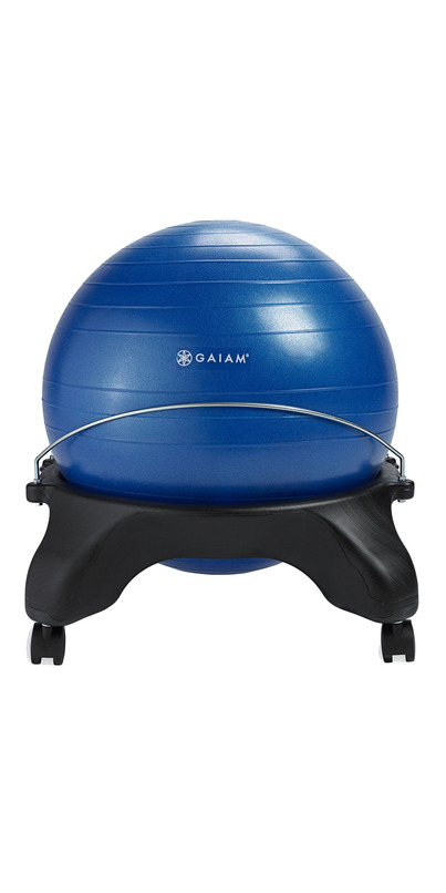 Buy Gaiam Backless Balance Ball Chair Blue at Well.ca | Free Shipping ...