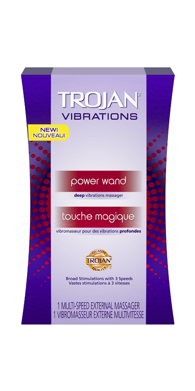 Buy Trojan Power Wand Multi-Speed Massager with Deep Vibrations at Well ...