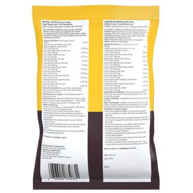 Buy Ricola Menthol Centres Honey Lemon Lozenges at Well.ca | Free ...