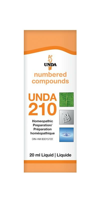 Buy UNDA Numbered Compounds UNDA 210 Homeopathic Preparation at Well.ca ...