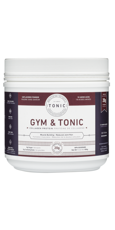 Buy Tonic Products Gym & Tonic Collagen Protein at Well.ca | Free ...