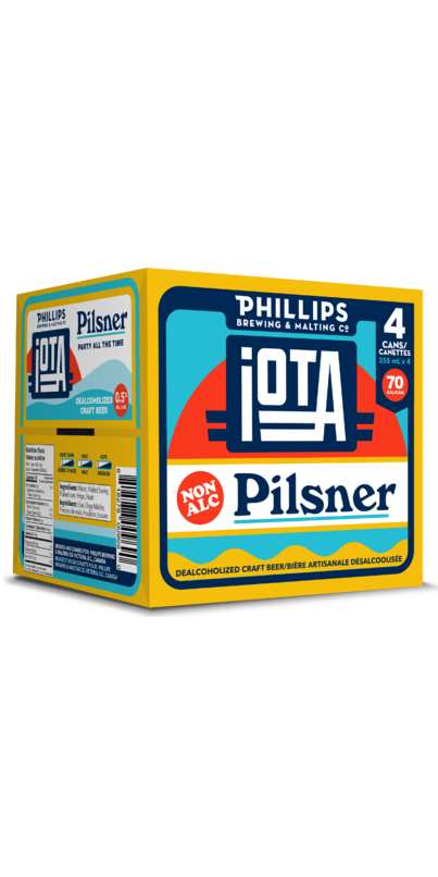 Buy Phillips IOTA Pilsner Non-Alcoholic Craft Beer at Well.ca | Free ...
