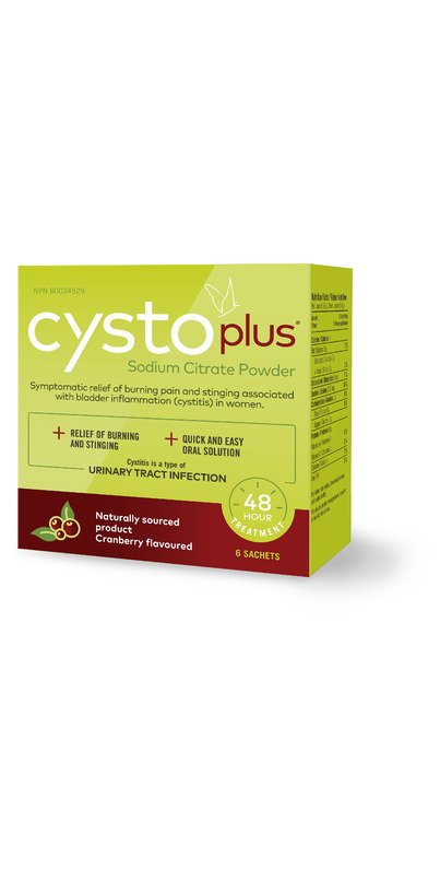 Achetez la poudre de citrate de sodium Cystoplus sur Well.ca ...