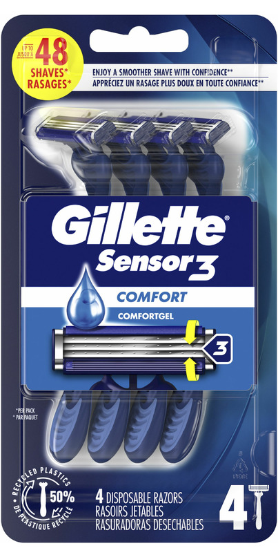 Buy Gillette Sensor 3 Disposable Razors at Well.ca | Free Shipping $35 ...