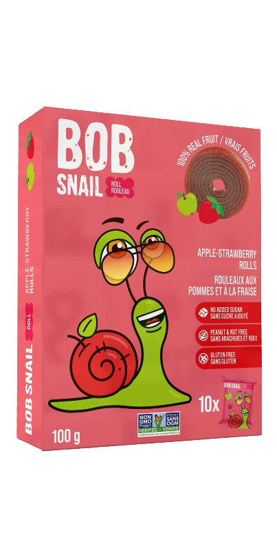 Buy Bob Snail Fruit Rolls Apple Strawberry at Well.ca | Free Shipping ...