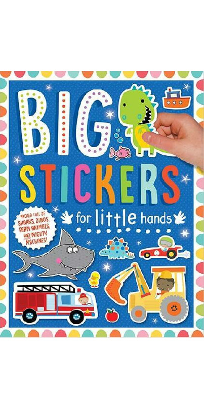 Buy Make Believe Ideas Big Stickers For Little Hands Blue at Well.ca ...