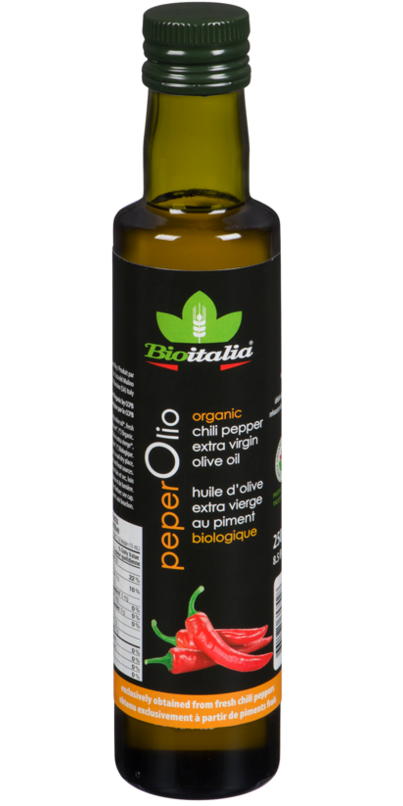 Buy Bioitalia Organic Extra Virgin Olive Oil with Pepper at Well.ca ...