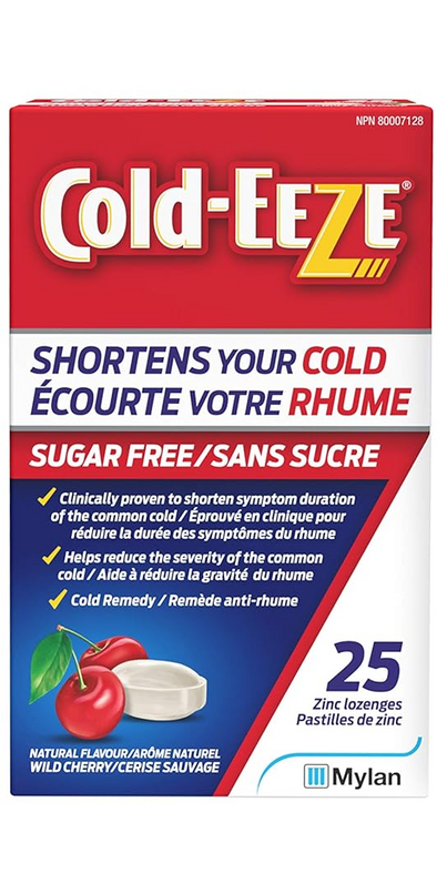 Buy Cold-Eeze Lozenges Sugar Free Cherry at Well.ca | Free Shipping $35 ...