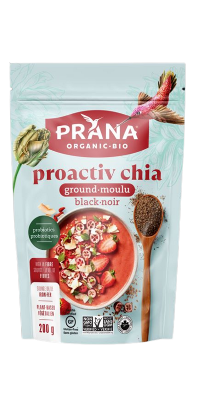 Buy PRANA Proactive Organic Ground Black Chia Seeds at Well.ca | Free ...