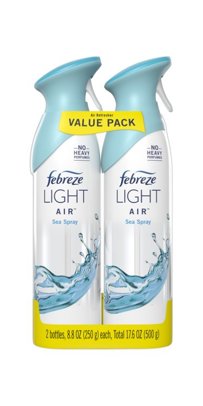 Buy Febreze Light Odor-Eliminating Air Freshener Sea Spray at Well.ca ...