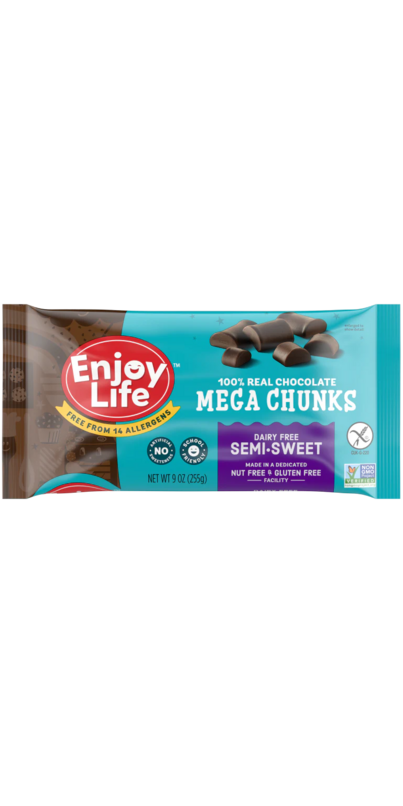 Buy Enjoy Life 100% Real Chocolate Mega Chunks Dairy Free Semi-Sweet at ...