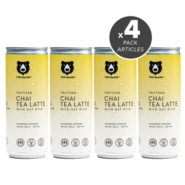 Buy Two Bears Frothed Chai Tea Latte with Oat Milk Bundle at Well.ca ...