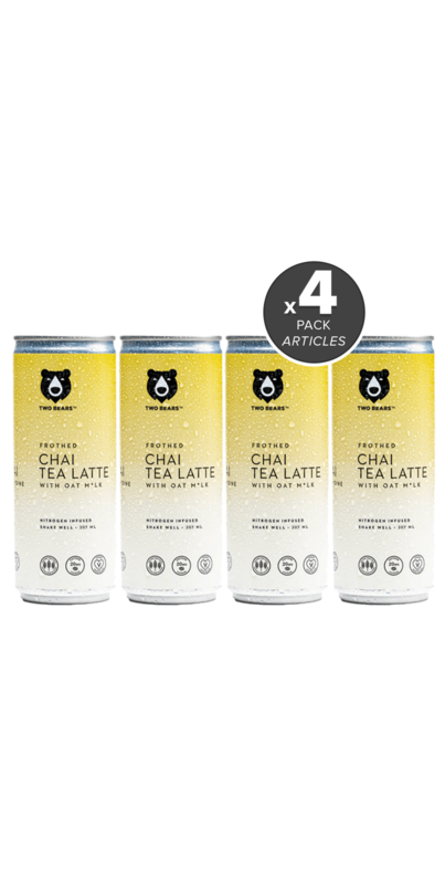 Buy Two Bears Frothed Chai Tea Latte with Oat Milk Bundle at Well.ca ...