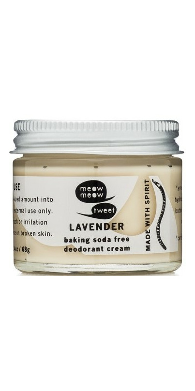 Buy meow meow tweet Baking Soda Free Deodorant Cream Lavender from ...