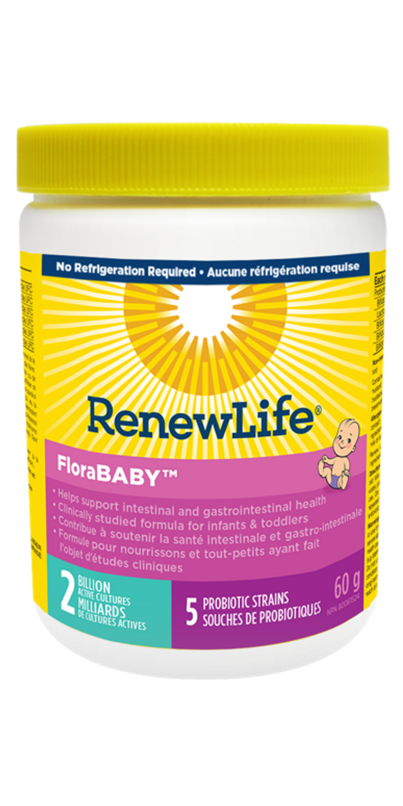 Buy Renew Life FloraBABY Probiotic for Infants 2 Billion Active ...