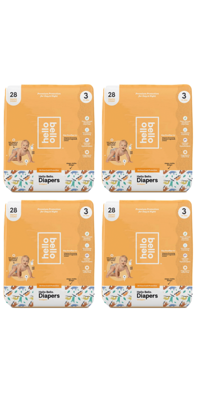Buy Hello Bello Diapers Sleepy Sloths Size 3 Bundle at Well.ca | Free ...