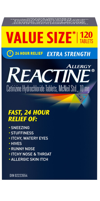 Buy Reactine Extra Strength Antihistamine Tablets at Well.ca | Free ...
