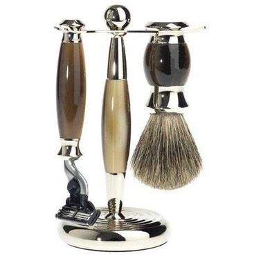 Buy Faux Horn Mach 3 Razor Set in Brown at Well.ca | Free Shipping $35 ...