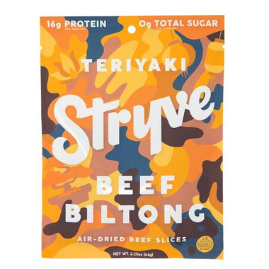 Buy Stryve Teriyaki Beef Jerky at Well.ca | Free Shipping $35+ in Canada