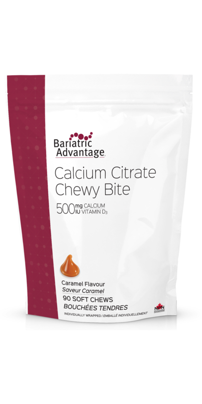 Buy Bariatric Advantage Calcium Citrate Chewy Bites Caramel at Well.ca ...