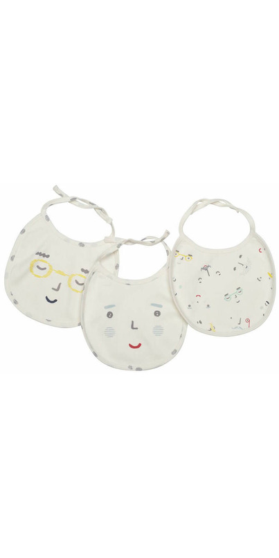 Buy Petit Pehr Bibs Boy Peek-A-Boo Faces and Hatch Dots at Well.ca ...