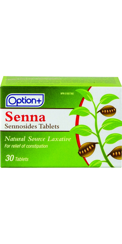 Buy Option+ Senna Laxative Sennosides Tablets at Well.ca | Free ...