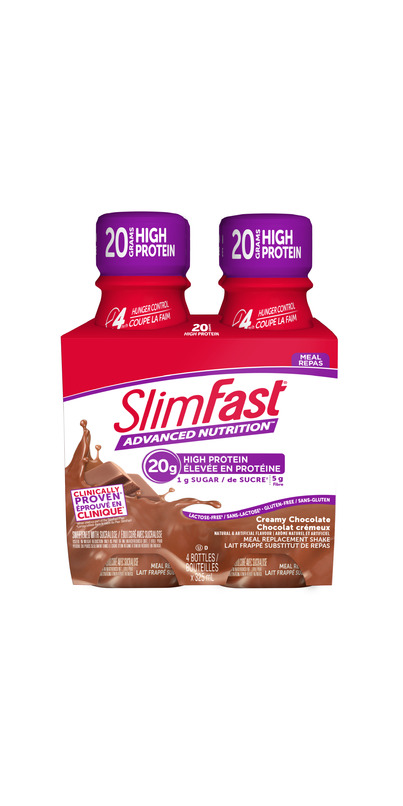 Buy SlimFast Advanced Nutrition Meal Replacement Shake Creamy Chocolate ...