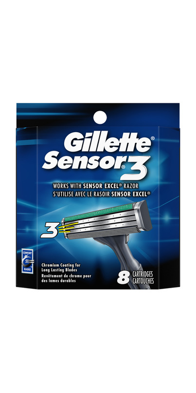 Buy Gillette Sensor 3 Blades at Well.ca | Free Shipping $35+ in Canada