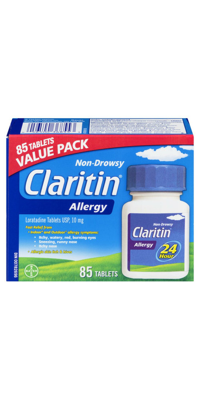 Buy Claritin Non-Drowsy Allergy Tablets 10mg at Well.ca | Free Shipping ...