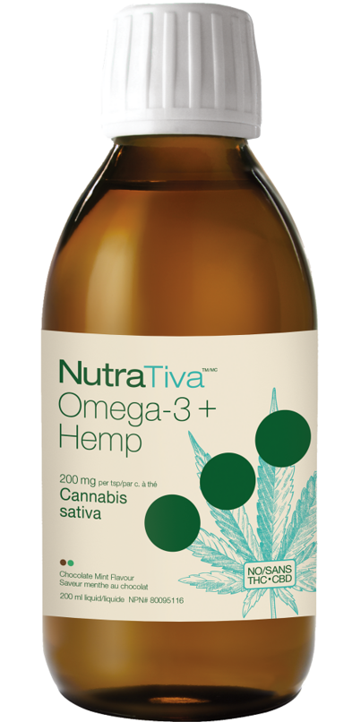 Buy Nutrasea NutraTiva Omega-3 + Hemp Oil Chocolate Mint at Well.ca ...
