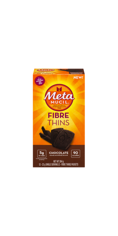 Buy Metamucil Chocolate Fibre Thins at Well.ca | Free Shipping $35+ in ...
