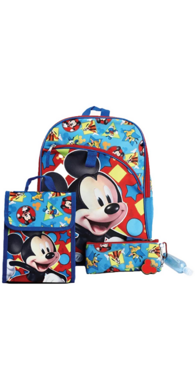 Buy Bioworld Disney Mickey Mouse Kids Backpack Set at Well.ca | Free ...