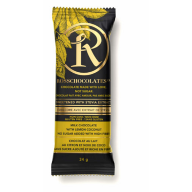 Buy Ross Chocolates Stevia Sweetened Milk Chocolate with Lemon Coconut ...