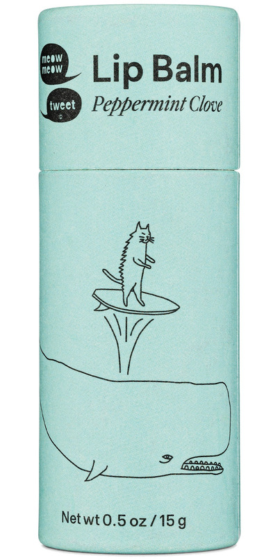 Buy Meow Meow Tweet Vegan Lip Balm Peppermint Clove at Well.ca | Free ...