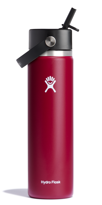 Buy Hydro Flask Wide Mouth with Flex Straw Cap Berry at Well.ca | Free ...