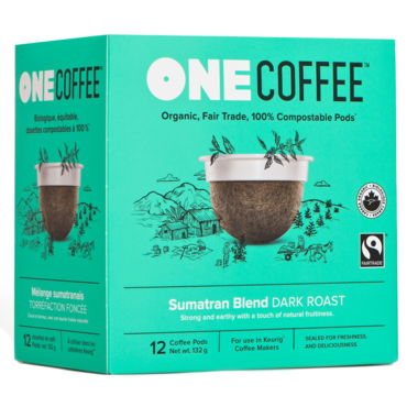 Buy OneCoffee Organic Single Serve Coffee Sumatran Blend Dark Roast at ...