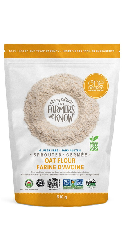 Buy One Degree Organics Sprouted Oat Flour at Well.ca | Free Shipping ...