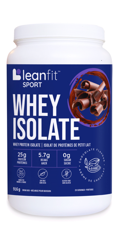Buy LeanFit Whey Protein Isolate Chocolate at Well.ca | Free Shipping ...