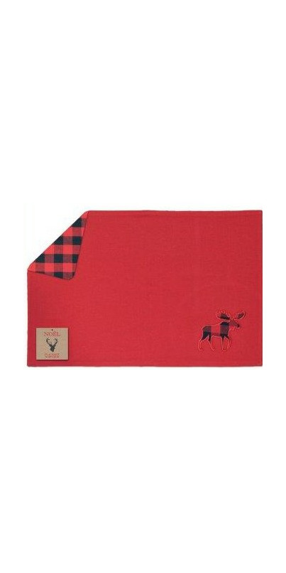 Buy Domay Buffalo Check Moose Reversible Placemat at Well.ca | Free ...