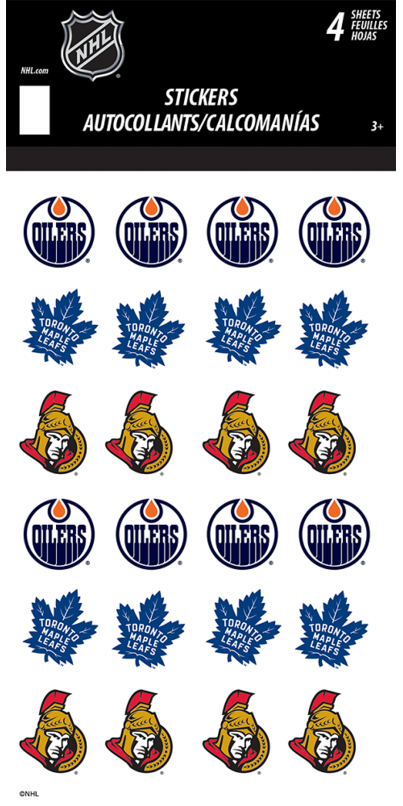 Buy Trends NHL Variety 4 Sheet Stickers at Well.ca | Free Shipping $35 ...