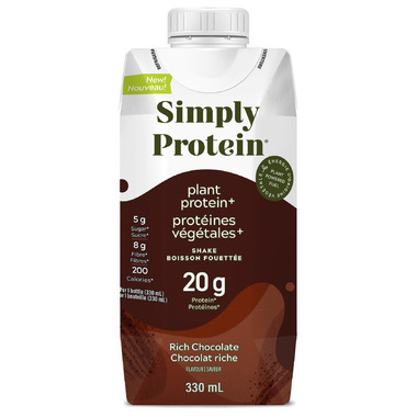 Buy Simply Protein Plant Based Protein Shake Rich Chocolate at Well.ca ...
