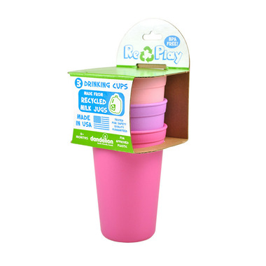 Buy Re-Play Drinking Cups Princess Baby Pink, Baby Pink and Purple at ...
